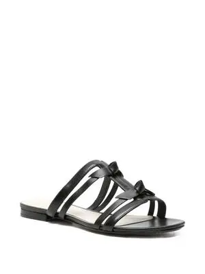 ALEXANDRE BIRMAN Slim Clarita Knotted Caged Sandals