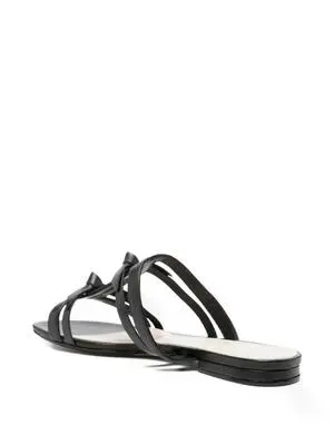 ALEXANDRE BIRMAN Slim Clarita Knotted Caged Sandals