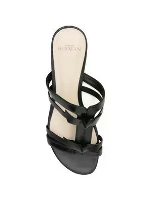 ALEXANDRE BIRMAN Slim Clarita Knotted Caged Sandals