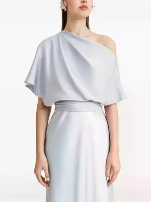GEMY MAALOUF Draped One-shoulder Maxi Dress