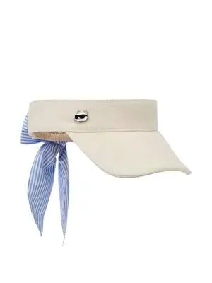 Karl Lagerfeld Ikon Visor - Neutrals