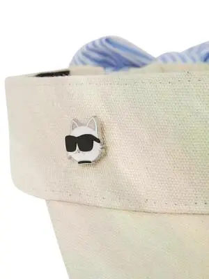 Karl Lagerfeld Ikon Visor - Neutrals
