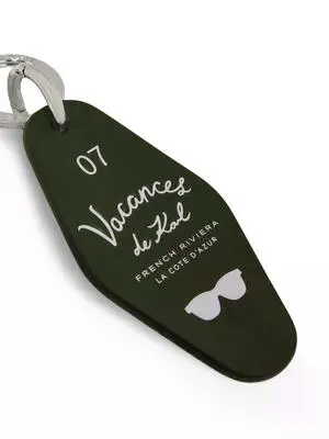 Karl Lagerfeld Vacances De Karl Keyring - Green