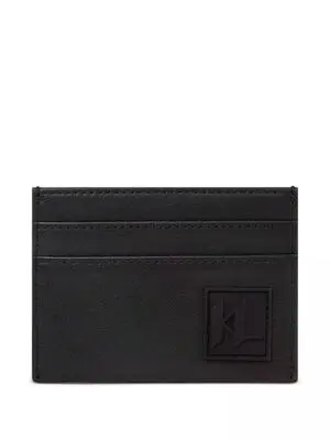 Karl Lagerfeld Monogram Patch Card Holder - Black
