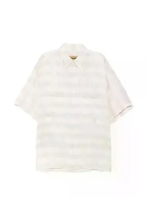 UMA WANG Checked Pocket Shirt