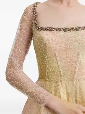 GEMY MAALOUF Embellished Maxi Dress