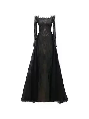 Gemy Maalouf Long Sleeve Dresses
