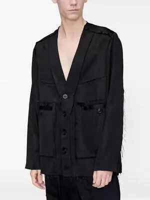 MAISON MARGIELA Frayed-edges Jacket