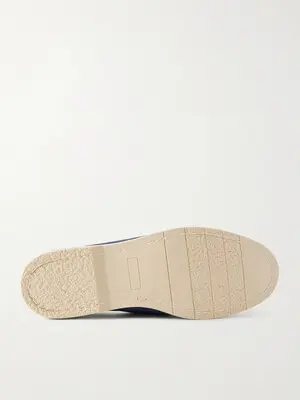 George Cleverley Mayfair Ii Collapsible-heel Suede Loafers