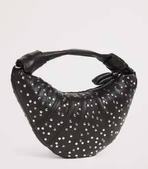 LEMAIRE Mini Leather Fortune Croissant Shoulder Bag