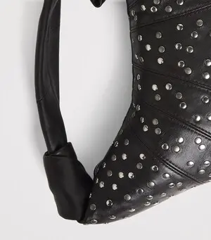 LEMAIRE Mini Leather Fortune Croissant Shoulder Bag