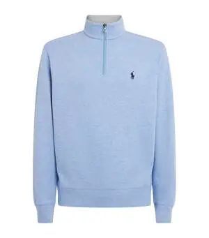 Polo Ralph Lauren Cotton Quarter-zip Sweater
