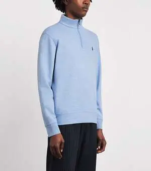 Polo Ralph Lauren Cotton Quarter-zip Sweater
