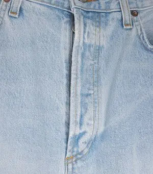 AGOLDE Anson Denim Shorts - Blue