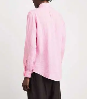 Polo Ralph Lauren Linen Custom Fit Shirt - Pink