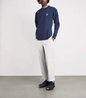 MANORS Club Straight Trousers - Grey