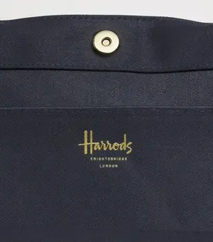 Harrods Great British Tote Bag - Navy