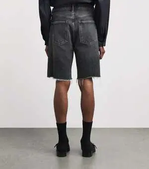 AGOLDE Denim Anson Shorts - Black