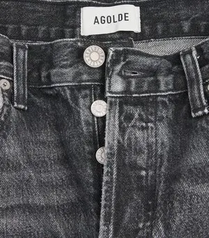 AGOLDE Denim Anson Shorts - Black