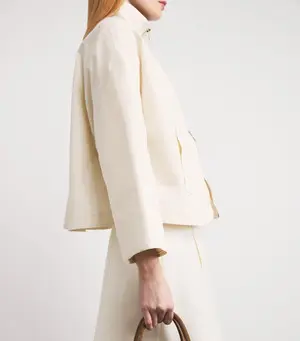 Fabiana Filippi Cotton-blend Caban Jacket