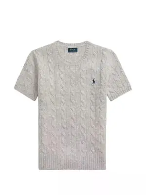 Polo Ralph Lauren Cable-knit Short-sleeve Top