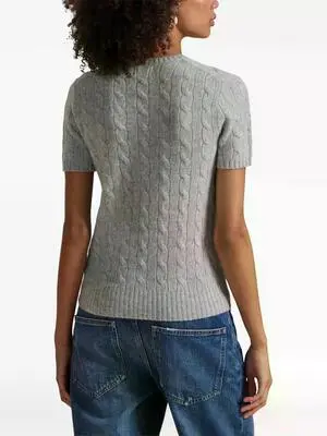 Polo Ralph Lauren Cable-knit Short-sleeve Top