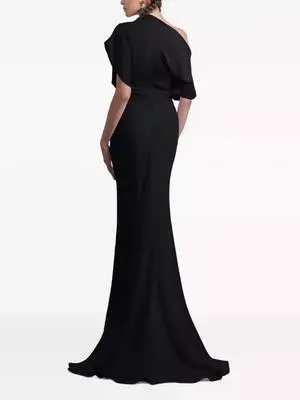 GEMY MAALOUF Asymmetrical Draped Maxi Dress