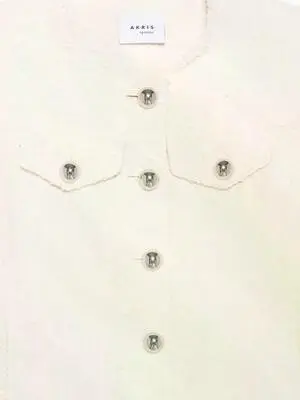 Akris Buttoned Patch-pocket Waistcoat