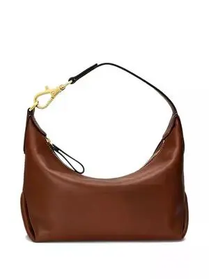 Ralph Lauren Kassie Zip Shoulder Bag - Brown