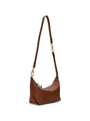Ralph Lauren Kassie Zip Shoulder Bag - Brown