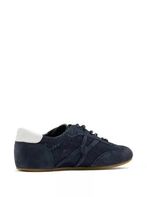 Veronica Beard Suede Weave Sneakers