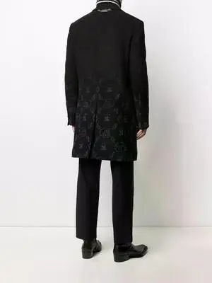 Philipp Plein Monogram Jacquard Coat