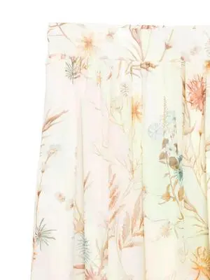 Eleventy Floral Maxi Skirt