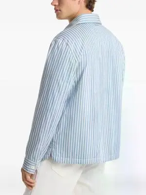 Michael Kors Striped Shirt Jacket