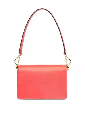 LANCEL Leather Mini Flap Bag