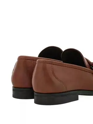 FERRAGAMO Braided Detail Loafers