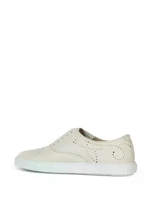 Fratelli Rossetti Hobo Perforated Slip-on Sneakers - Neutrals