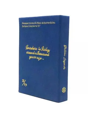 OLYMPIA LE-TAN Sicilian Legends Clutch - Blue