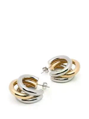 Rabanne Triple Hoop Earrings