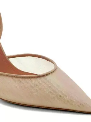 Amina Muaddi 95mm Holli Pumps