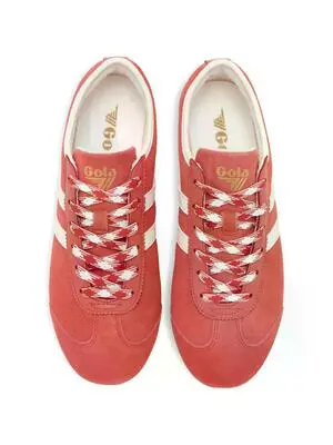 Gola Cleora Suede Lace-up Sneakers - Red