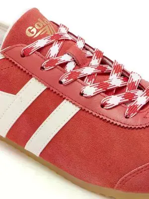 Gola Cleora Suede Lace-up Sneakers - Red