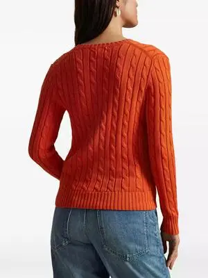 Polo Ralph Lauren Cable-knit V-neck Sweater