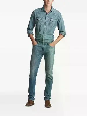 Polo Ralph Lauren Stretch Straight Leg Jeans - Blue