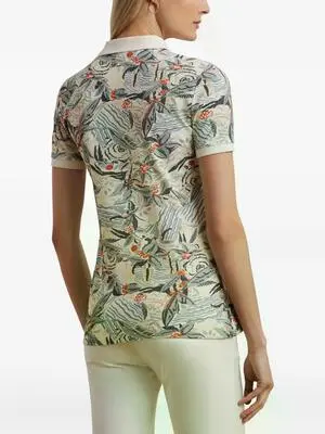 Ralph Lauren Printed Polo Top