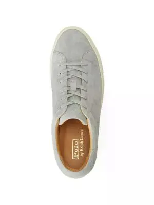 Polo Ralph Lauren Suede Lace-up Sneakers - Grey