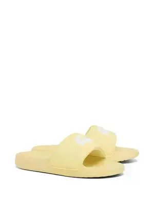 Lacoste Serve Logo Slides - Yellow
