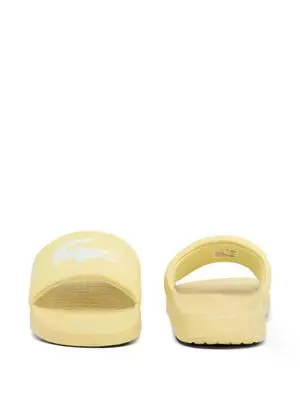 Lacoste Serve Logo Slides - Yellow