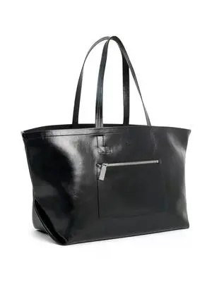 Lacoste Large Lite Glossy Tote - Black