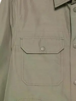 Woolrich Pocket Button Jacket - Green